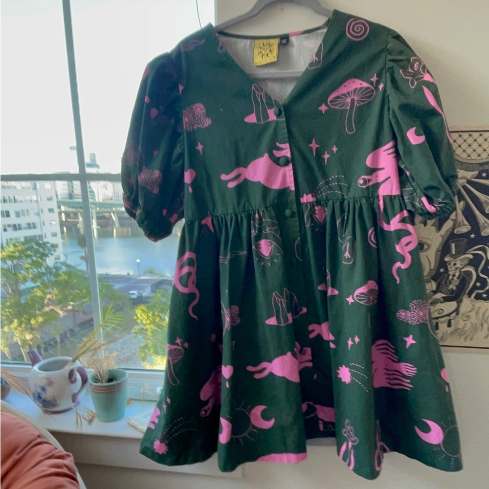 Lazy Olaf X Laura Callaghan Hidden Symbols Dress. Siz… - Gem